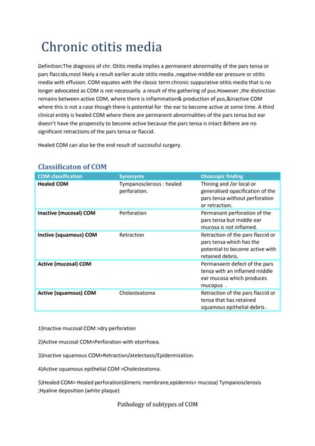Otalgia | PPTX | Ear, Nose and Throat Conditions | Diseases and Conditions