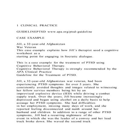 1 CLINICAL PRACTICEGUIDELINEPTSD www.apa.orgptsd-guideli