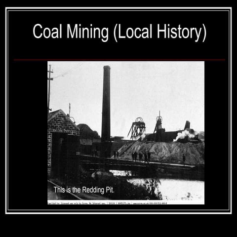 What is a coal mine? | PPT