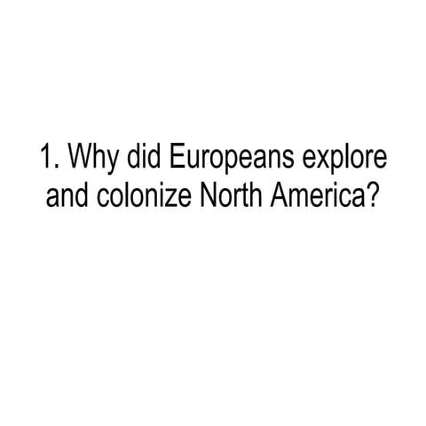1 colonization taks review | PPT | North America Travel | Travel Locations