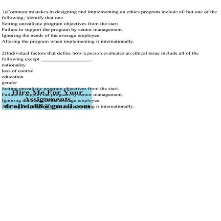 1)Common mistakes in designing and implementing an ethics program in.pdf