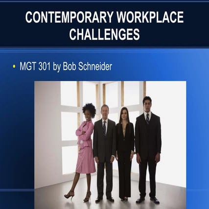 #1 contemporary workplace challenges | ODP