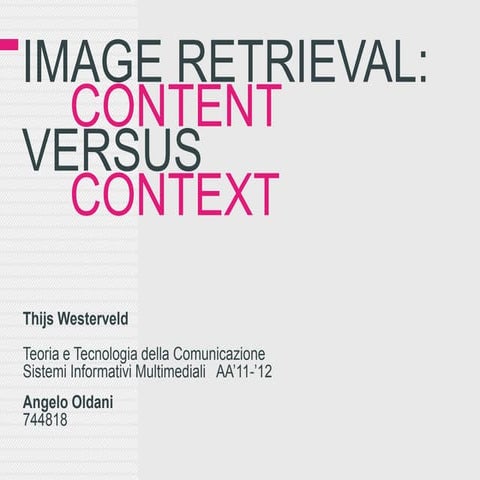 Content vs Context | PDF