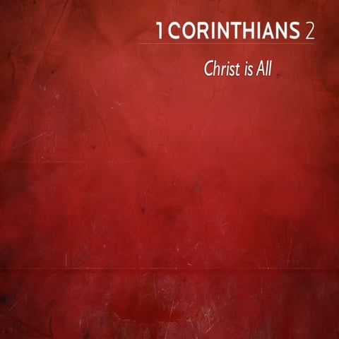 1 Corinthians2 | PPT