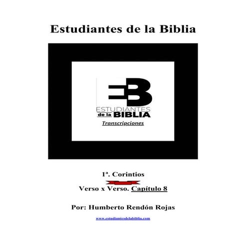 1 Corintios 8 El conocimiento y la conciencia de la idolatría.pdf