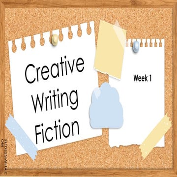 Creative Writing versus Academic Writing | PPTX