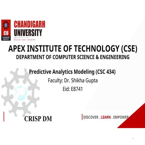 CRISP computer science engineering great | PPT