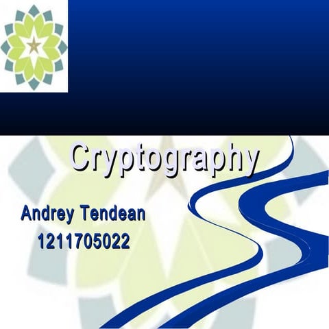 Cryptography | PPT