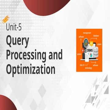 1CS302_DBMS_Unit 6.1 Query Processing and Optimization.pptx