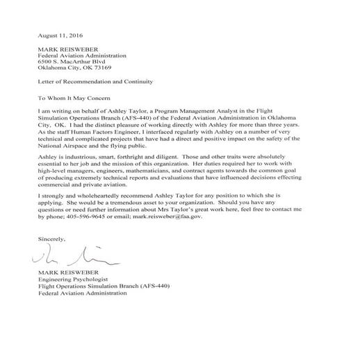 Letter of Recommendation_MR2016 | PDF