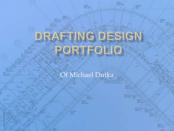 Krystal Sayers AutoCAD Portfolio | PPTX