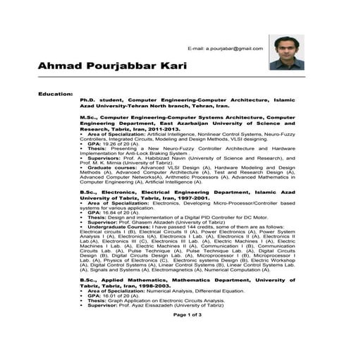 Resume-94-06-15 | PDF