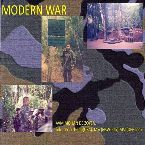 Modern War lecture | PPTX