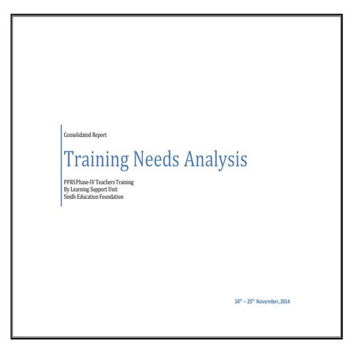 Consolidated Report- TNA | DOCX