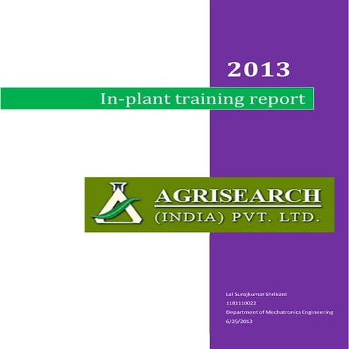 Agri Search Final report | DOCX