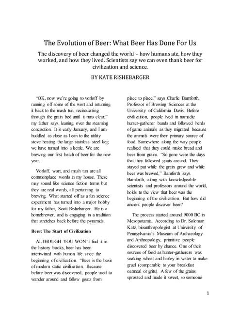 Historical Development of Fermentation | PPTX | Chemistry | Science