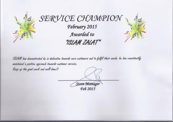 Service champion | PDF