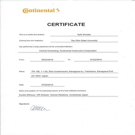 ContiCertificate | PDF