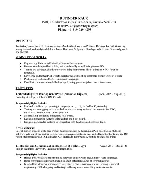 Tony Achar Resume | DOCX | Computing | Technology & Computing