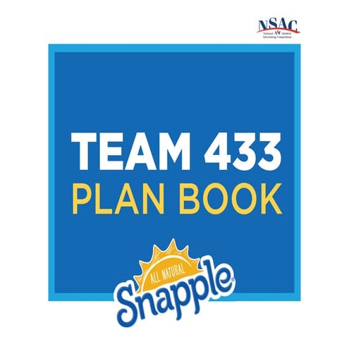 Snapple Case Study | PDF