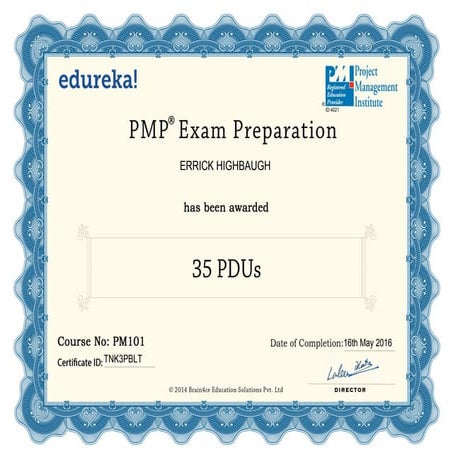 PMP Exam Prep | PDF