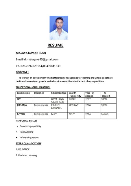 Manjula Resume | PDF