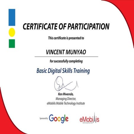 VINCENT MUNYAO | PDF