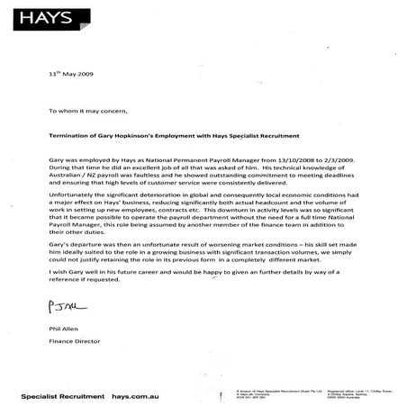 Hays Letter G Hopkinson | PDF