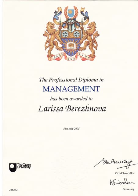 Academic transcript 2016 | PDF
