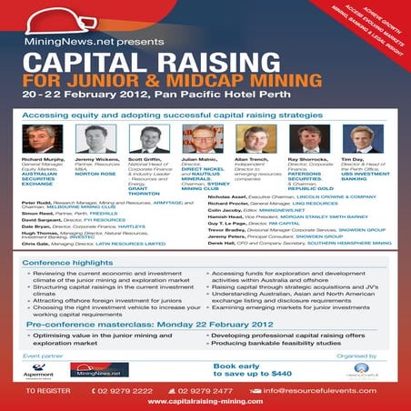 Capital Raising_2012 | PDF