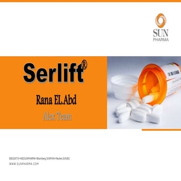 Serlift Sun pharma final | PPT