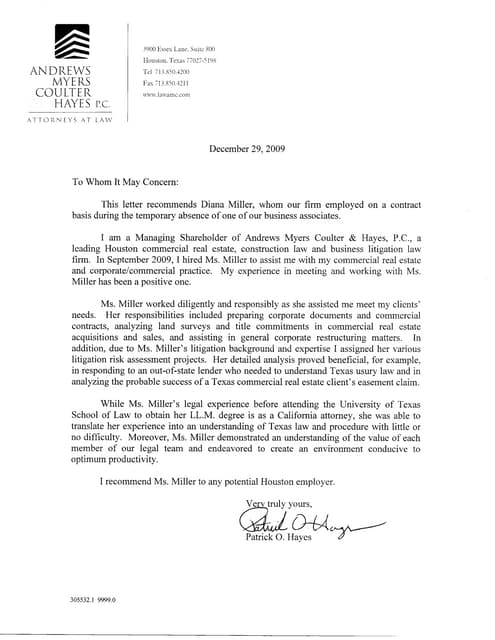 SS Reference Letter | PDF