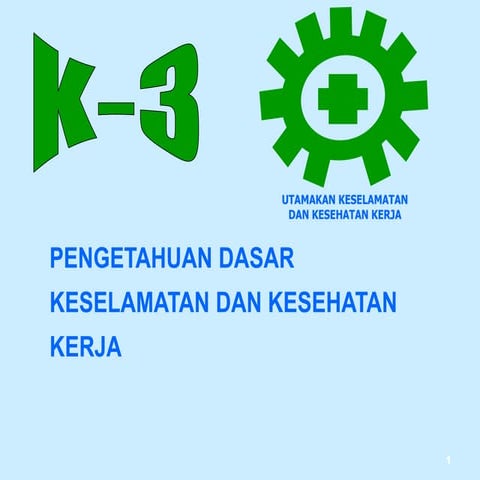 Pengetahuan dasar keselamatan dan kesehatan kerja pada pabrik kelapa sawit | PDF