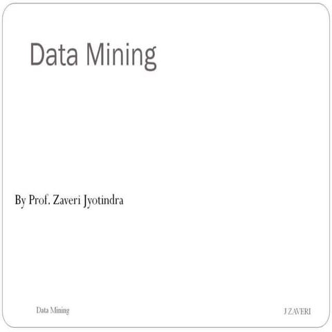 MIS / Data Mining | PPTX