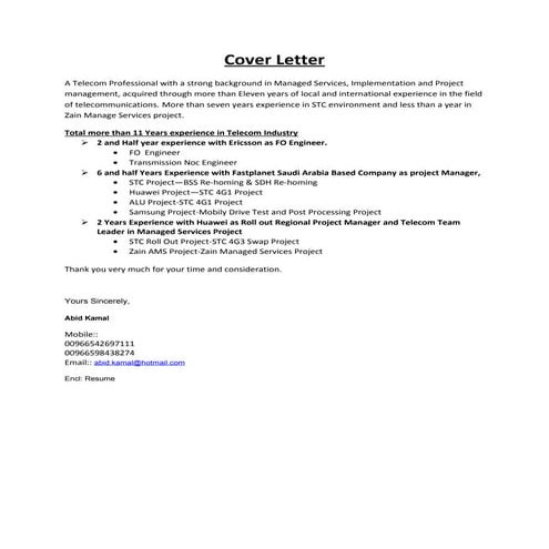Telecom_Cover Letter | DOC