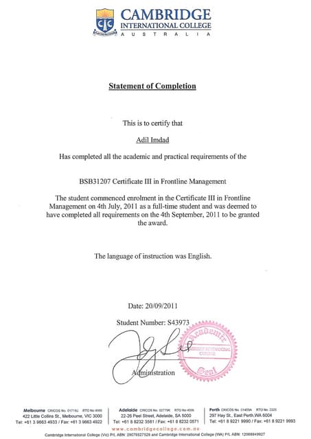 Diploma Certificate | PDF