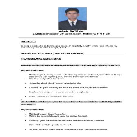 Pradeep new resume | DOC