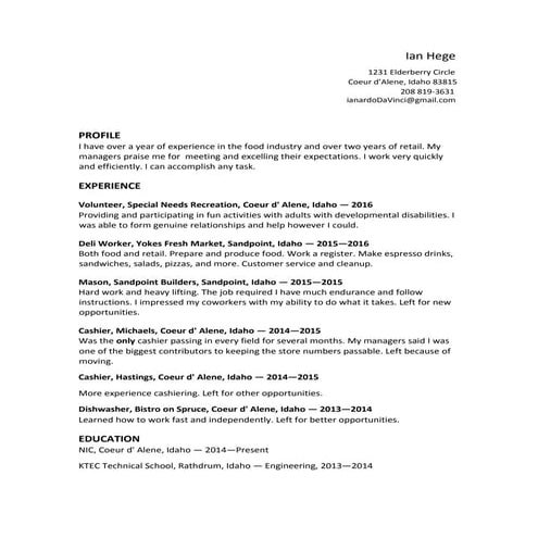 Robert E Johnson Resume | DOC