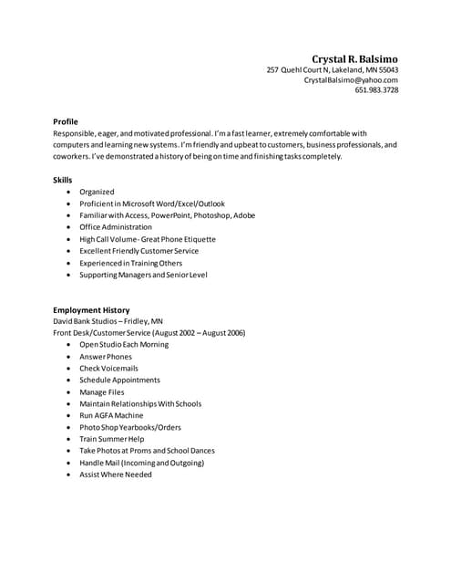 Daniel S resume | DOCX
