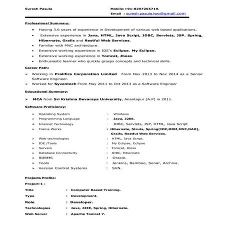 Resume | PDF