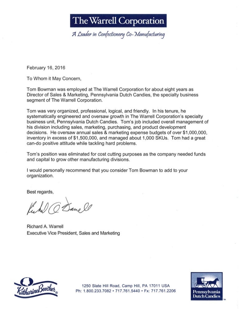 Printable Recommendation Letter printable-recommendation-letter
