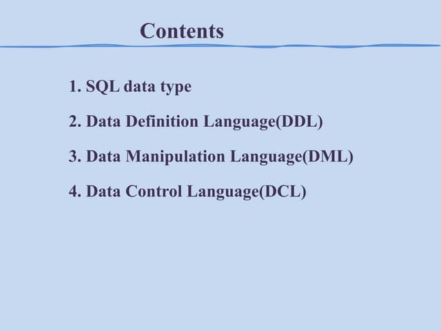 Oracle/SQL For Beginners - DDL | DML | DCL | TCL - Quick Learning