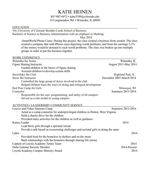 resume- short | PDF