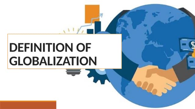Presentation on Globalization | PDF