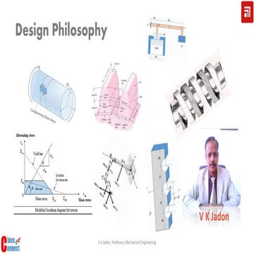 Machine design philosophy | PPTX
