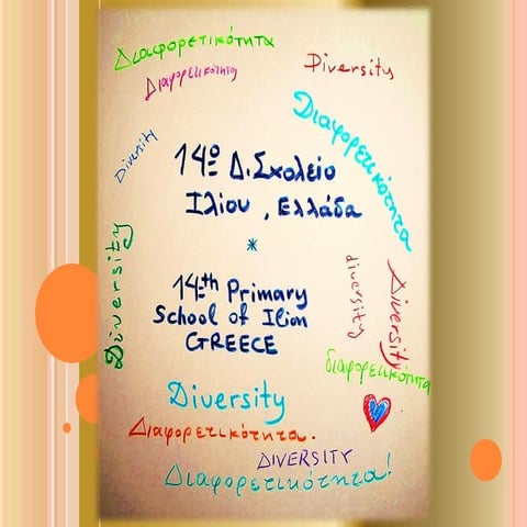 eTwinning projects-Diversity /Διαφορετικότητα- 14th Primary School of ...