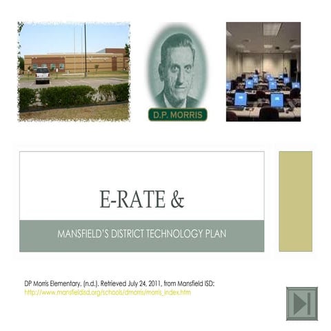 1 e rate tech plan ppt | PPT