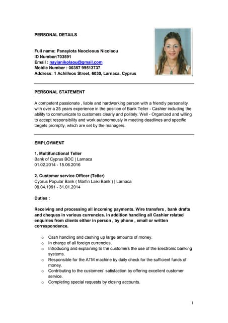 Resume mrs leila bouamatou | PDF