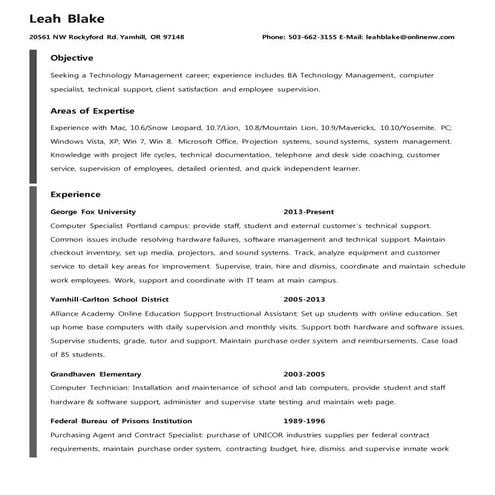 Leah Blake New Resume | DOCX