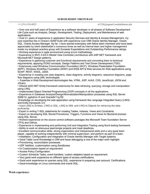 Resume_2016Aug | PDF | Cloud Computing | Internet